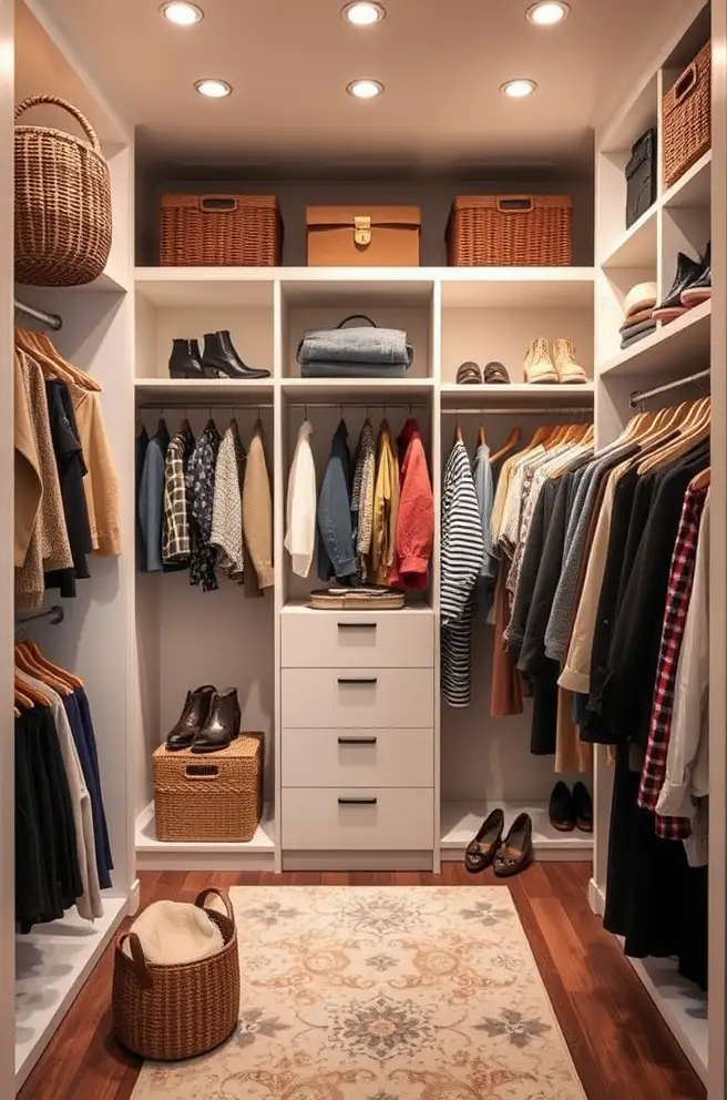 12 Stunning Walk-In Closet Ideas For Stylish Storage Solutions